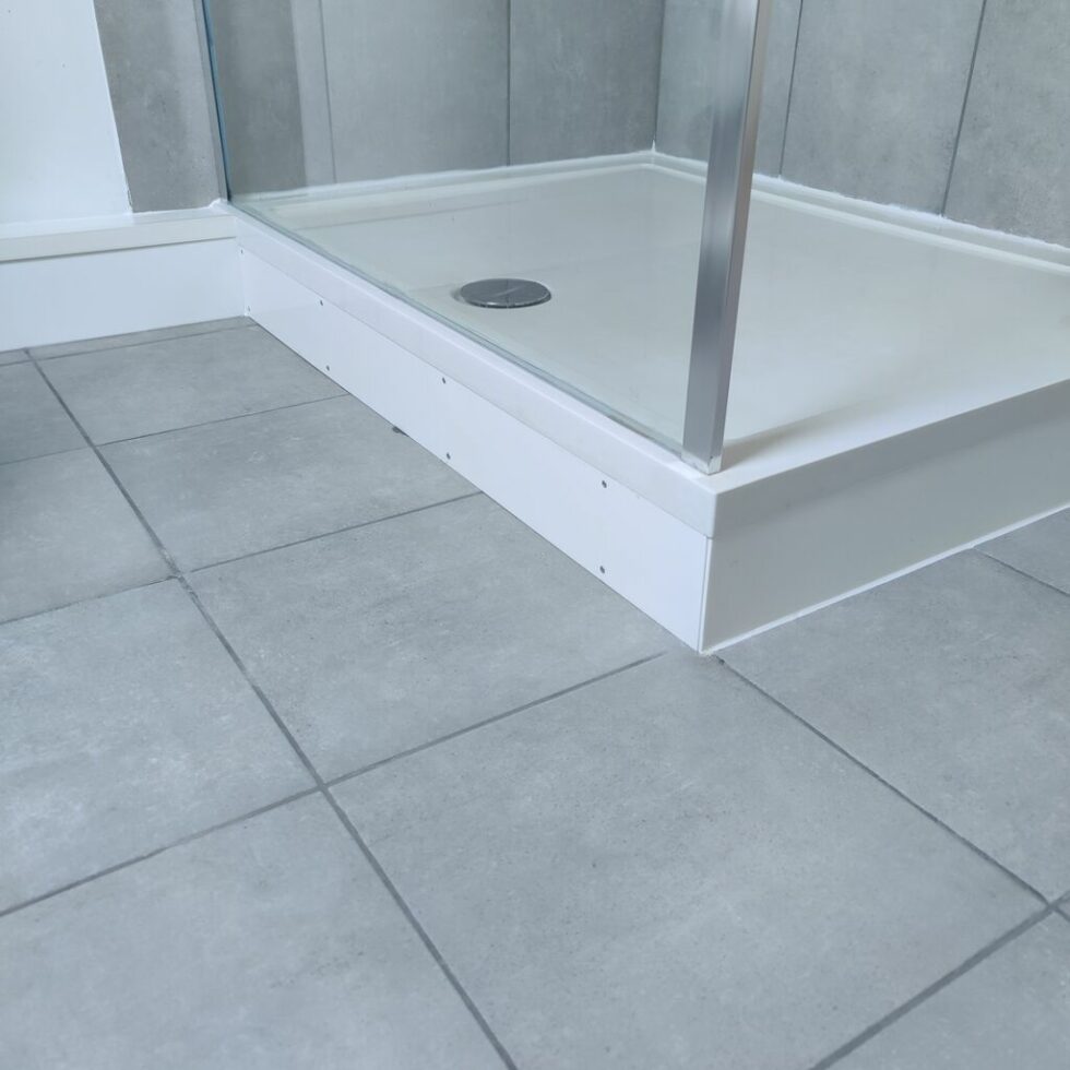 Douchebak rand van plexiglas | Klus Awards