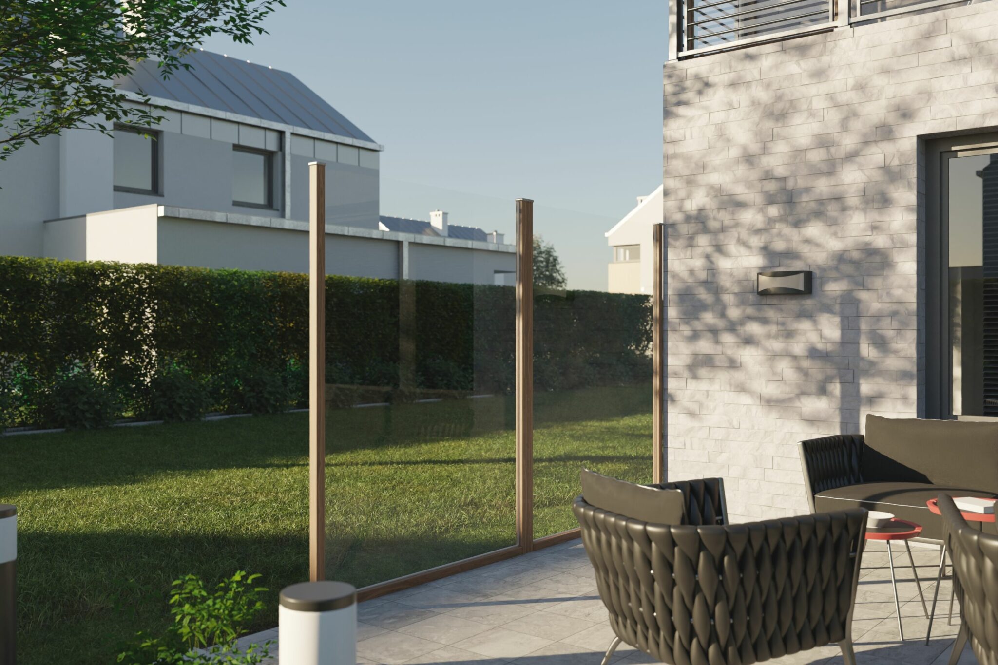 Windscherm voor in de tuin - Altijd op maat