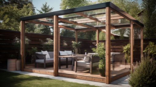 Overkapping dichtmaken? Gebruik plexiglas